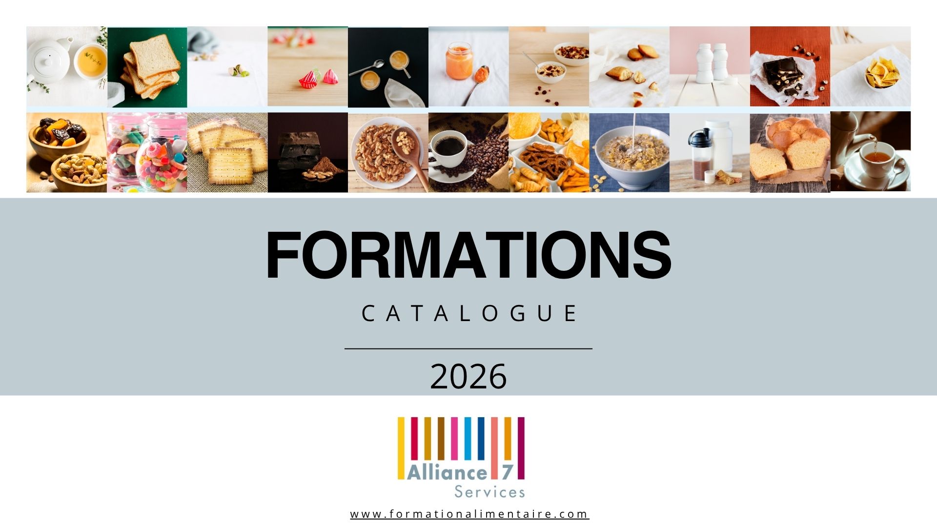 Découvrez le Catalogue de Formations 2026 d’ALLIANCE 7 Services ! - Formation alimentaire ...